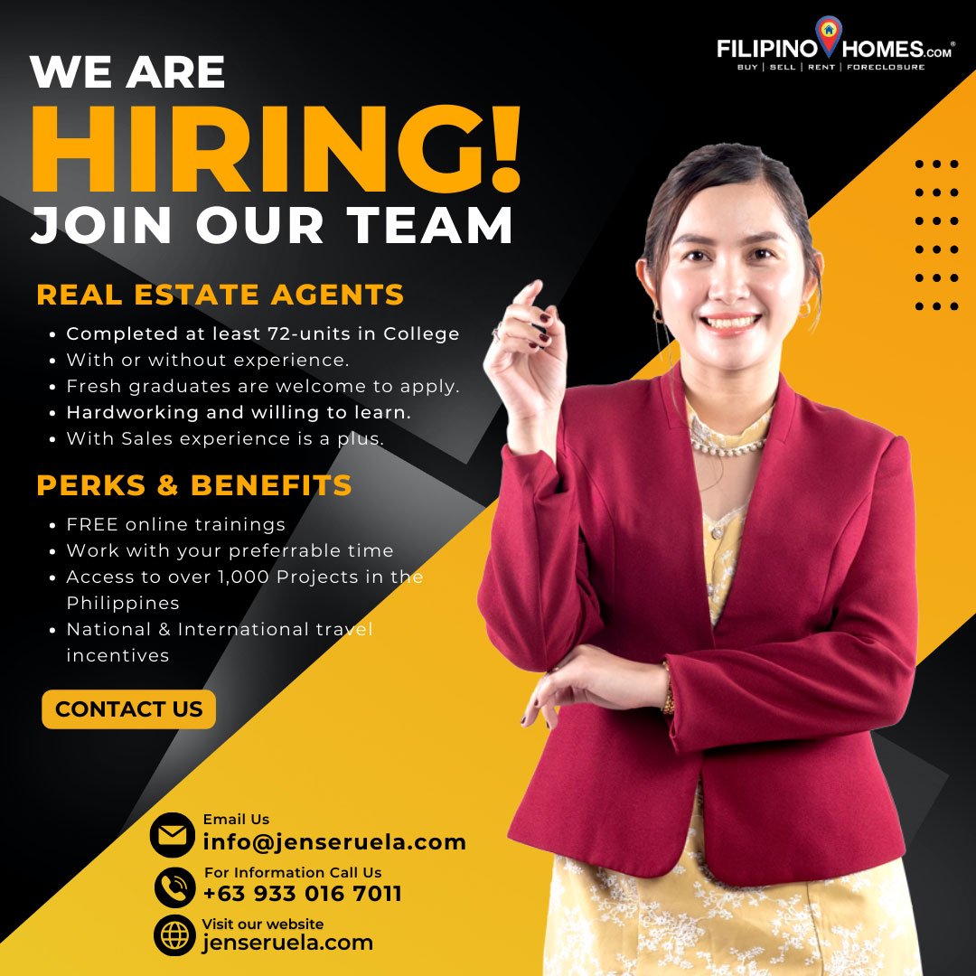 Join our Team - Hiring Real Estate Agents | JenSeruela.com
